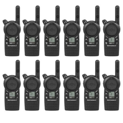 12 Pack Motorola CLS1110 UHF 1 Watt 1 Channel Lightweight Radio ...