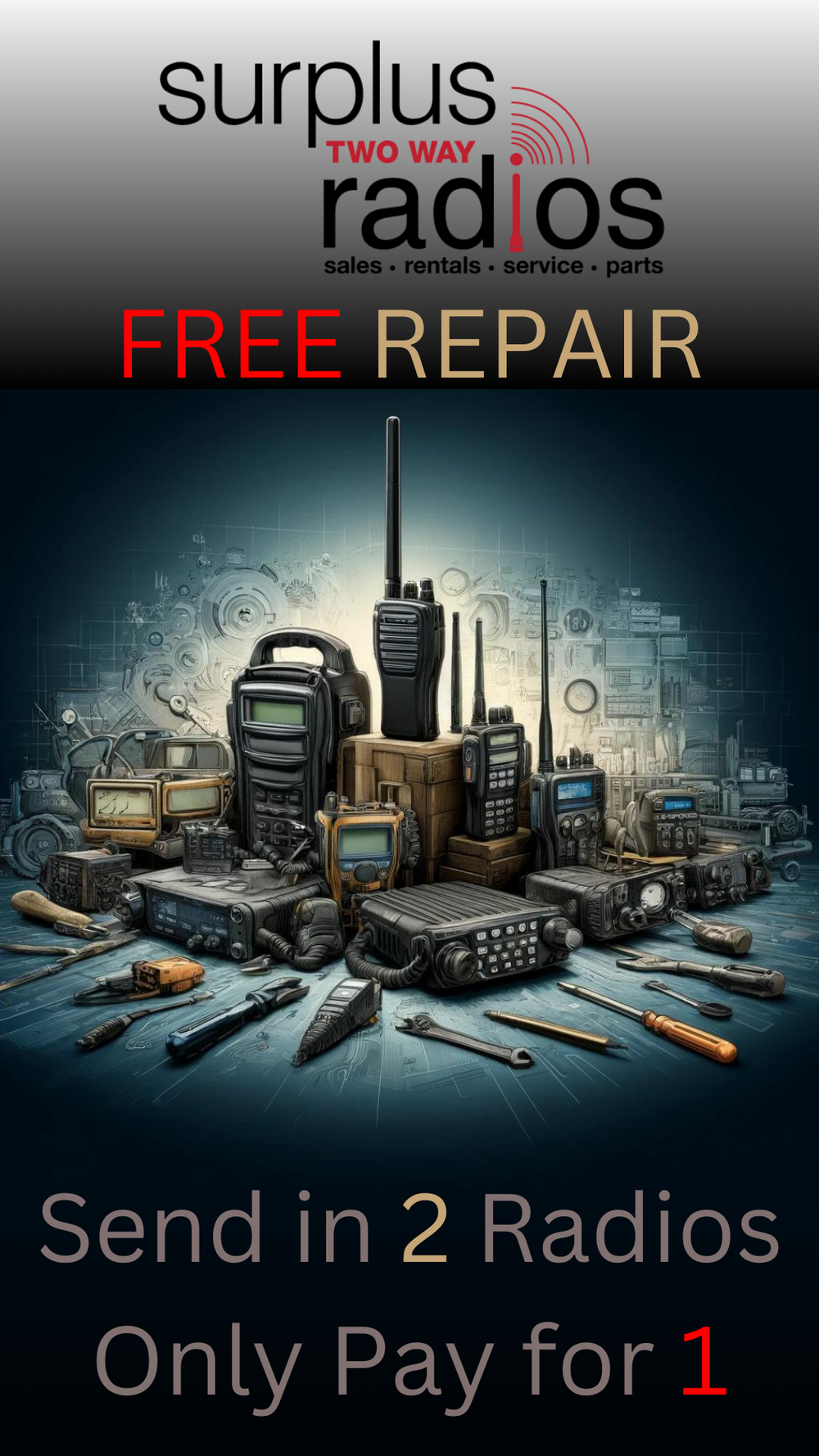Repair Request Form – Surplus Two Way Radios