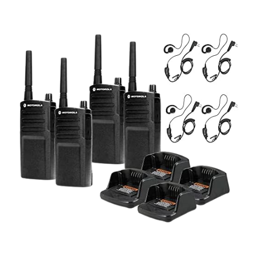 4 Pack of Motorola RMU2040 UHF 2 Watt 4 Channel Analog Business Radio ...