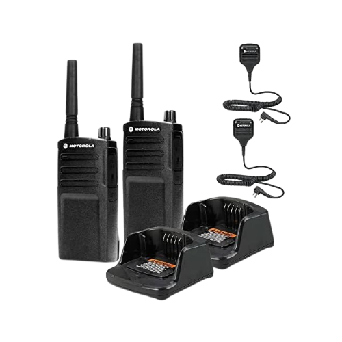 2 Pack of Motorola RMU2040 UHF 2 Watt 4 Channel Analog Business Radio ...